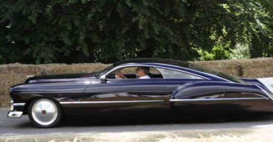 This Badas* Cadillac Sedanette Known As Cadzilla At A Car Show ...