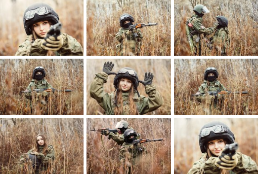 Meet Elena Deligioz, The Most Beautiful Soldier You'll Ever See ...