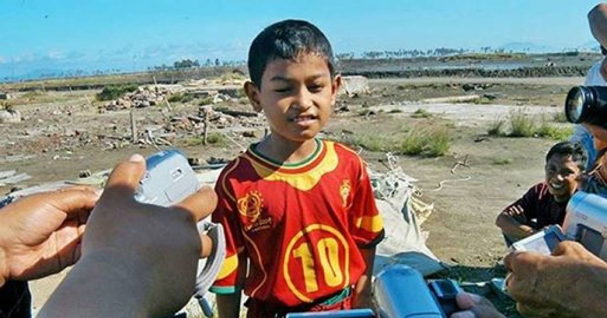 Ten Years Ago, This Little Boy Lost Everything From A Tsunami. Look At ...