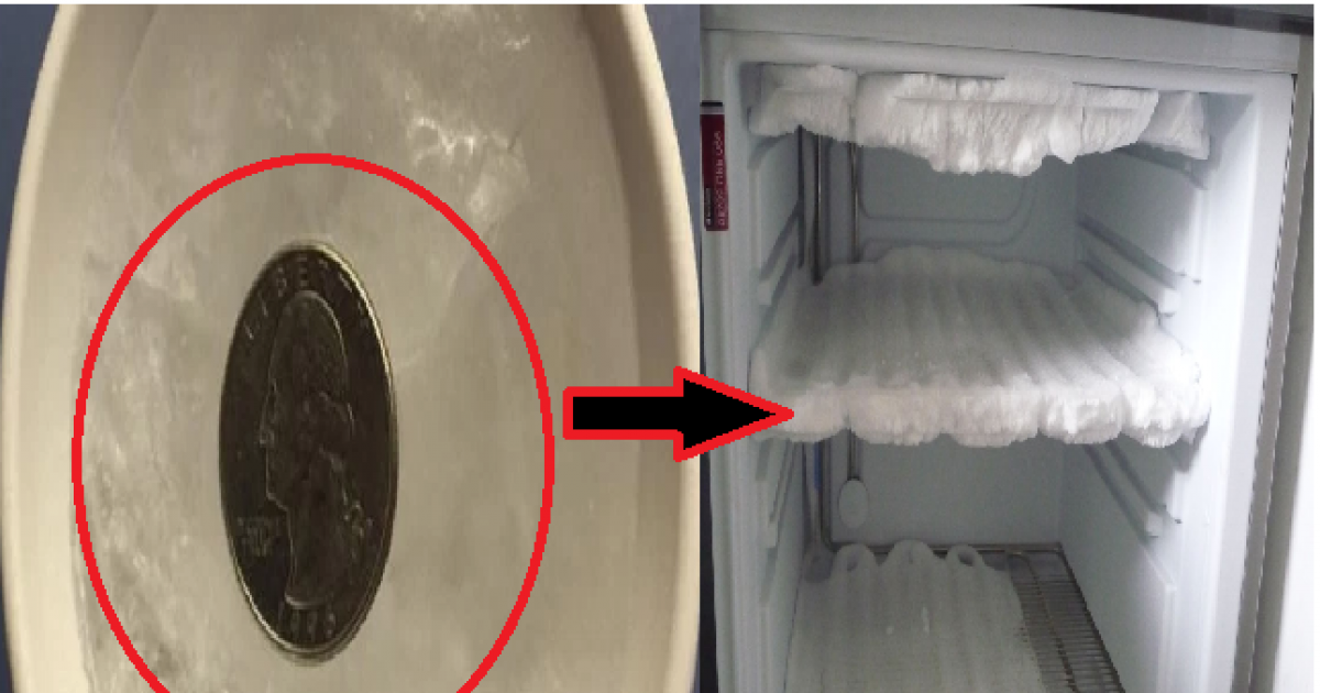 Here’s Why You Should Leave A Coin In The Freezer Before Leaving The ...