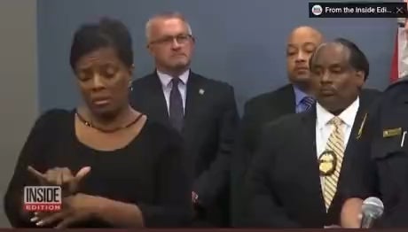 ‘Fraud’ Sign Language Interpreter Delivers Random Gibberish Things On ...