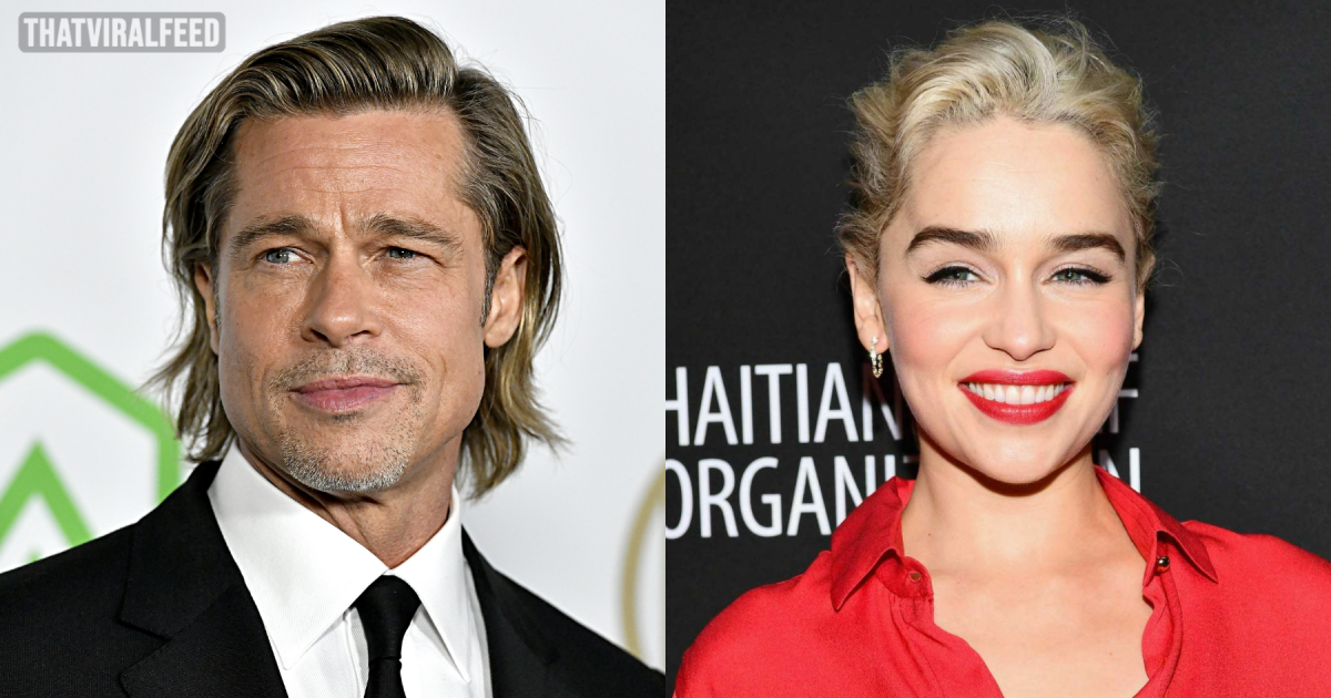 Emilia Clarke Has Revealed That Brad Pitt Made A Bid Of $120k To Spend ...
