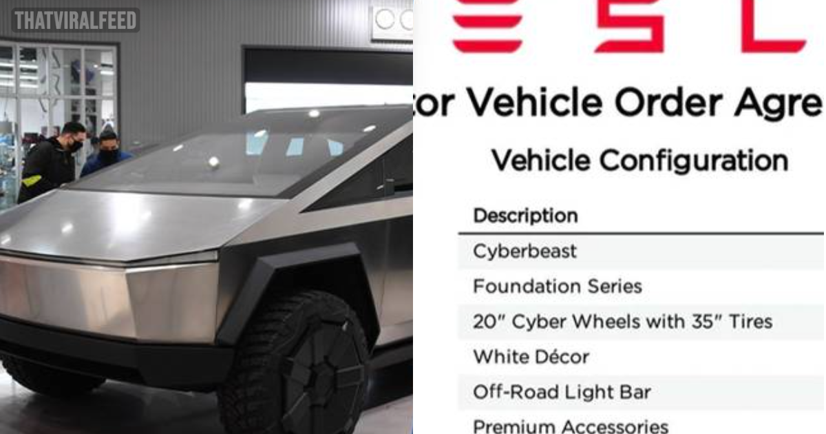 Man Shares His Cybertruck Order Receipt And People Stunned By How Much ...