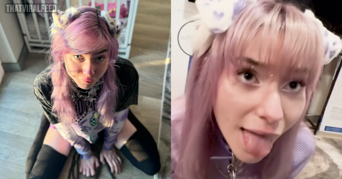 Woman Who Identifies As A Dog Sleeps In Crate, Eats Dog Food ...