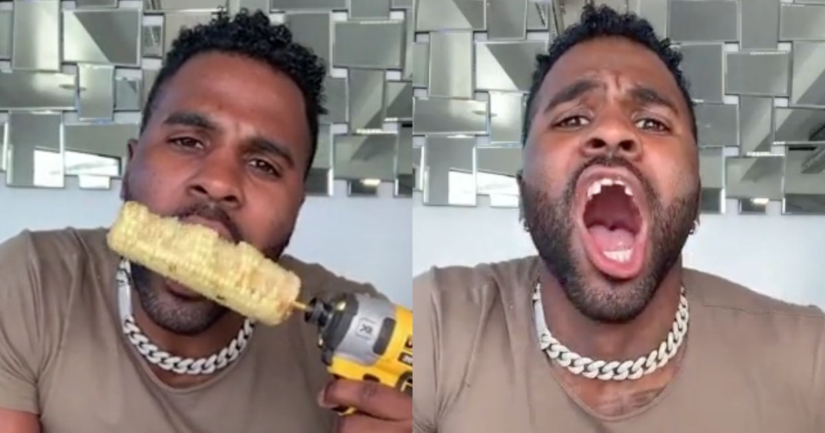 Jason Derulo Knocked Out His Teeth Eating Corn On The Cob With A Drill ...