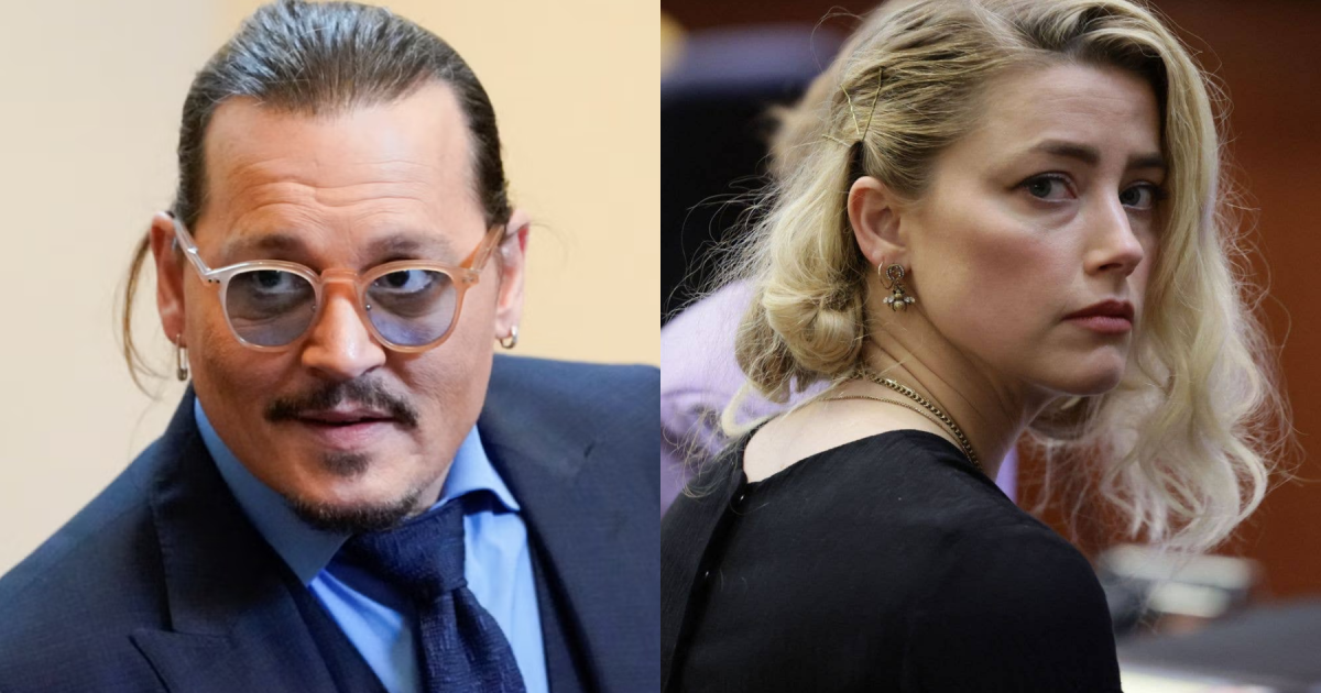People Notice Johnny Depp Didn’t Look At Amber Heard Once During Entire ...