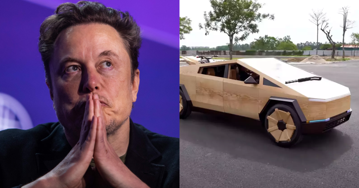Elon Musk Responds To Man Who Built A Fully Functional Cybertruck Out ...