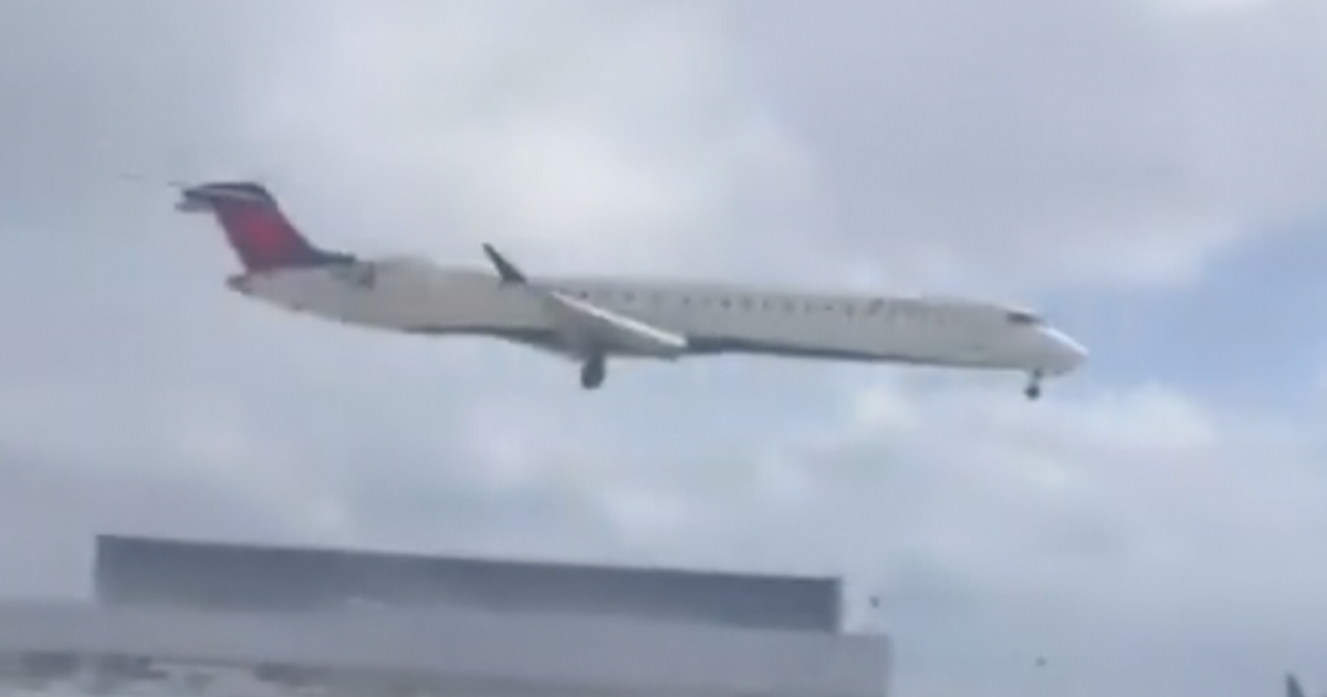 Terrifying Footage Captures Delta Airlines Plane Flipping Upside-Down During Crash Landing In ...